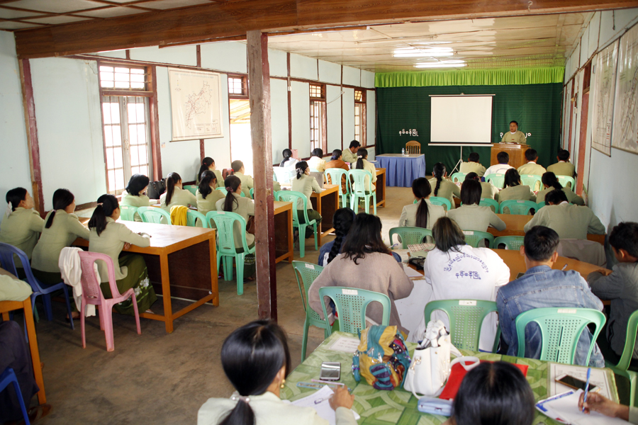 နမ့်စန်တွင် အထွေထွေအုပ်ချုပ်ရေးဦးစီးဌာန ဝန်ထမ်းများ စွမ်းဆောင်ရည်မြင့